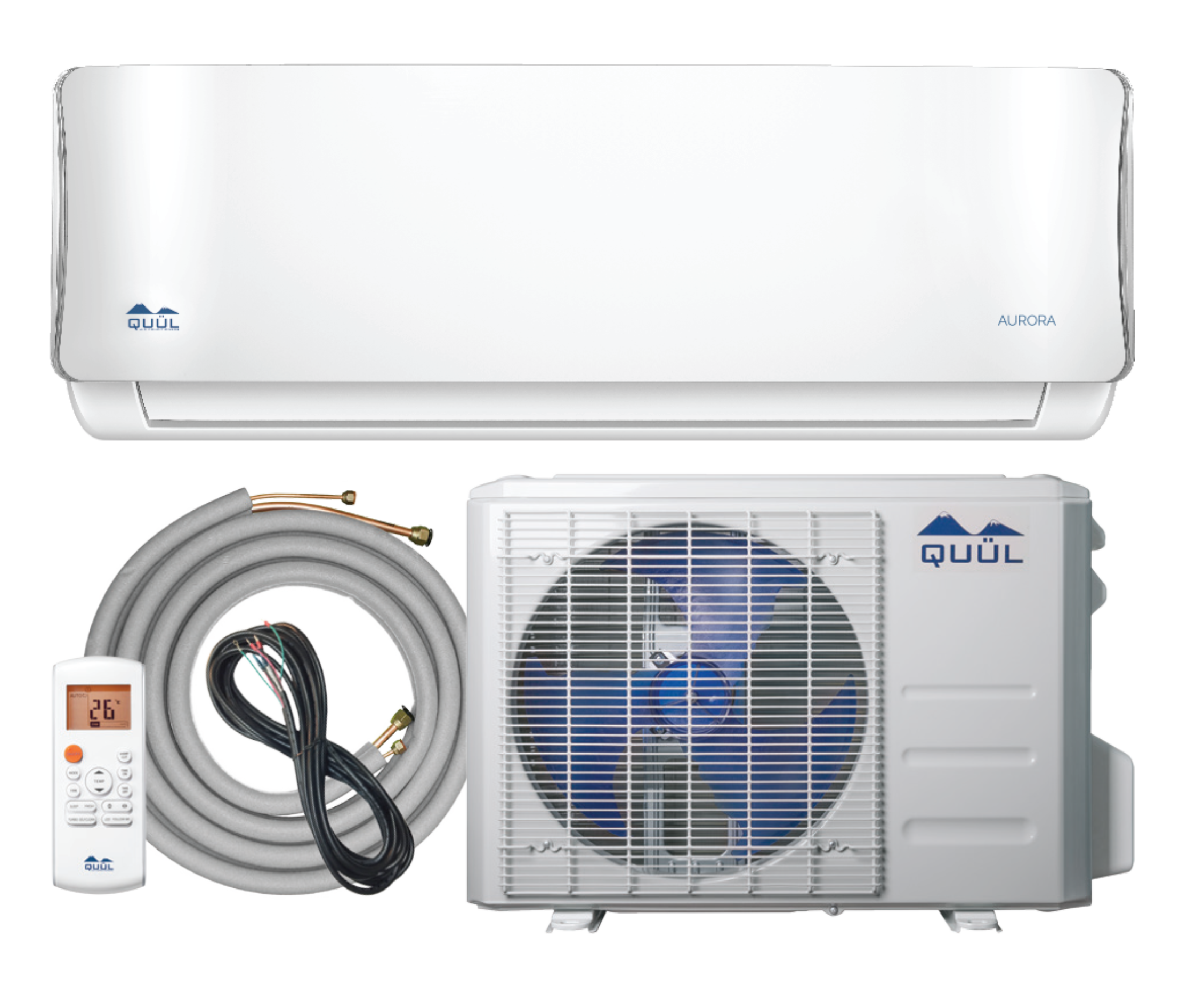 Quul Aurora Inverter Air Conditoner Mini - Split – SteelandPipesofFloridaLLC