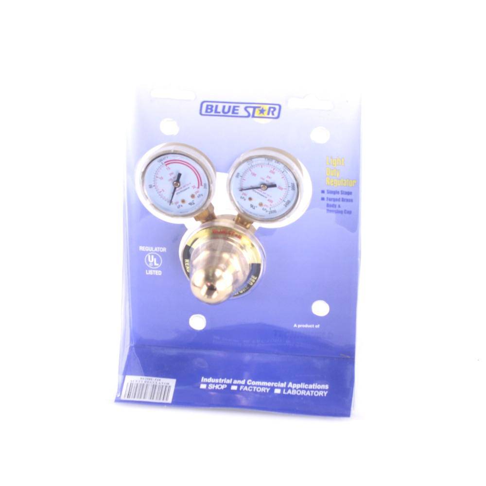 Blue Star Acetylene Regulator – SteelandPipesofFloridaLLC