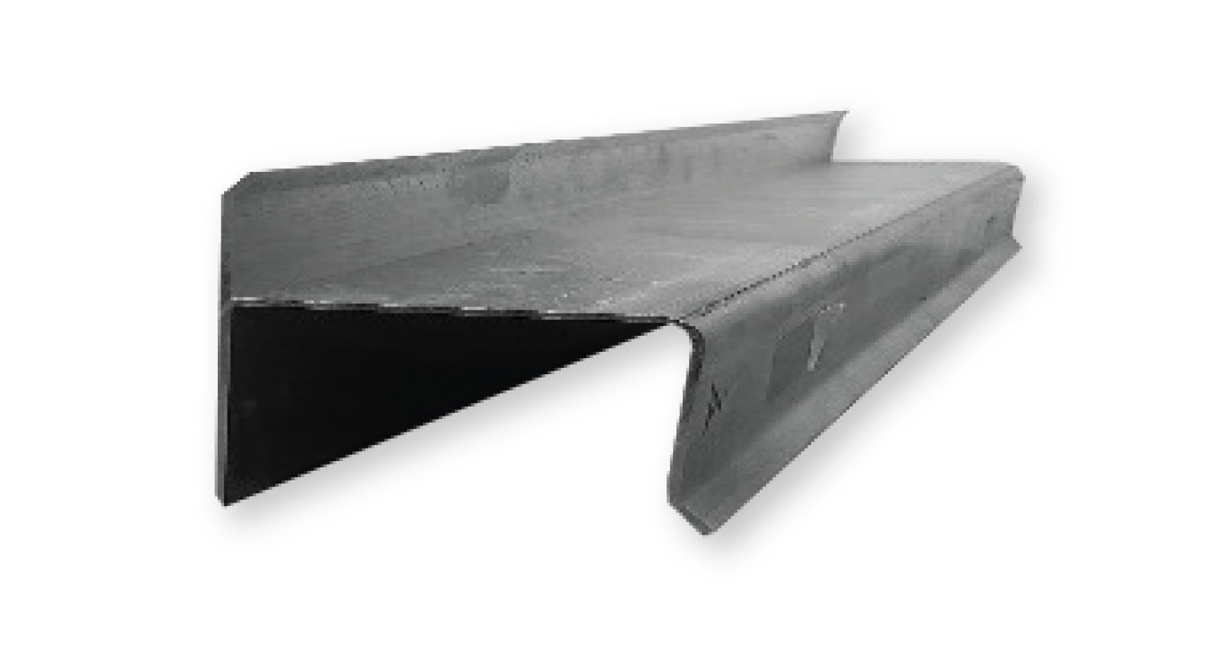 Aluminum Hurricane Panel Top Channel – SteelandPipesofFloridaLLC