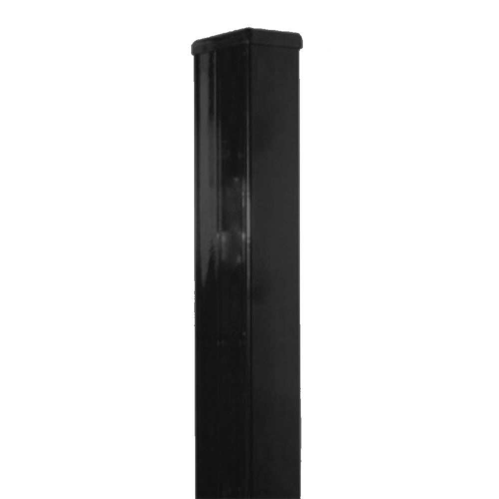Durofence BLACK Fence Post – SteelandPipesofFloridaLLC