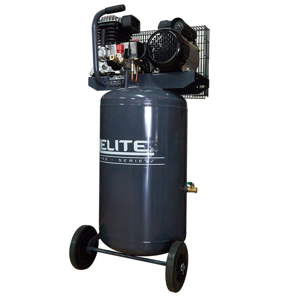 Elite® Pulley Air Compressor – SteelandPipesofFloridaLLC