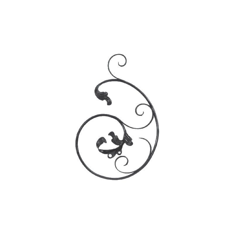 Forged Scroll Panels ART94/E/5 – SteelandPipesofFloridaLLC