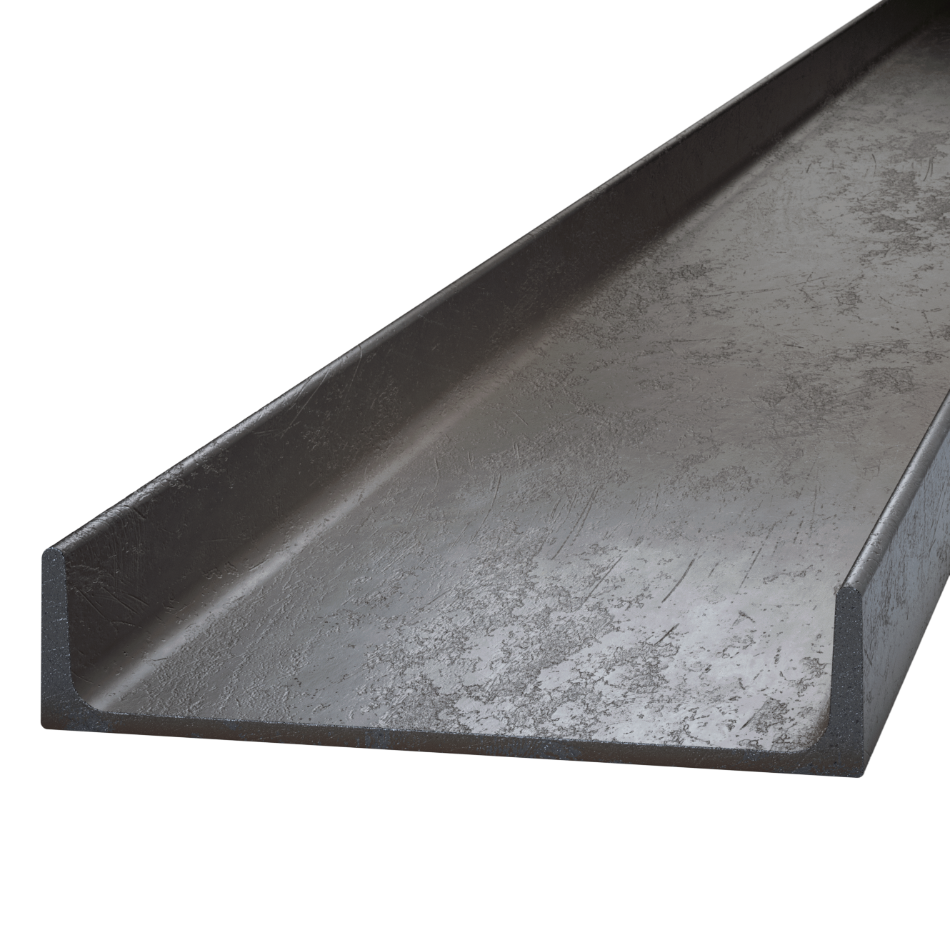 Black Steel C-Channel – SteelandPipesofFloridaLLC