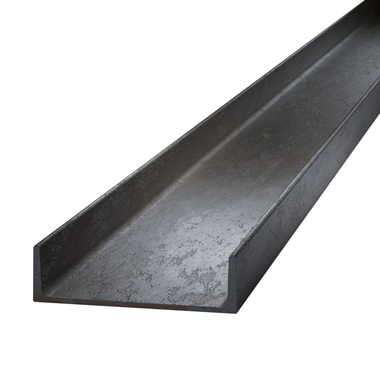 Black Steel C-Channel – SteelandPipesofFloridaLLC